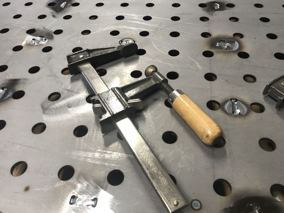 Welding table clamps – My Lil' Mule